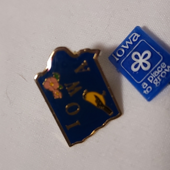 Vintage State of Iowa Pins | Accessories | Vintage State Of Iowa Tack ...